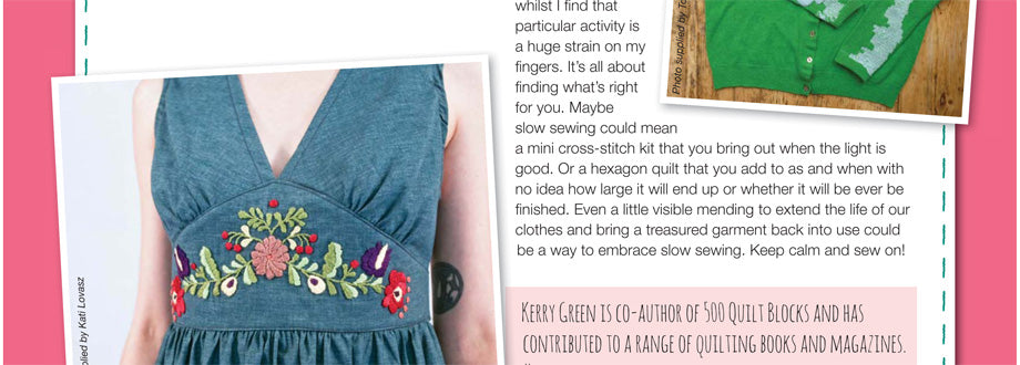Kate & Rose patterns in Sewing World magazine – Kate & Rose Patterns